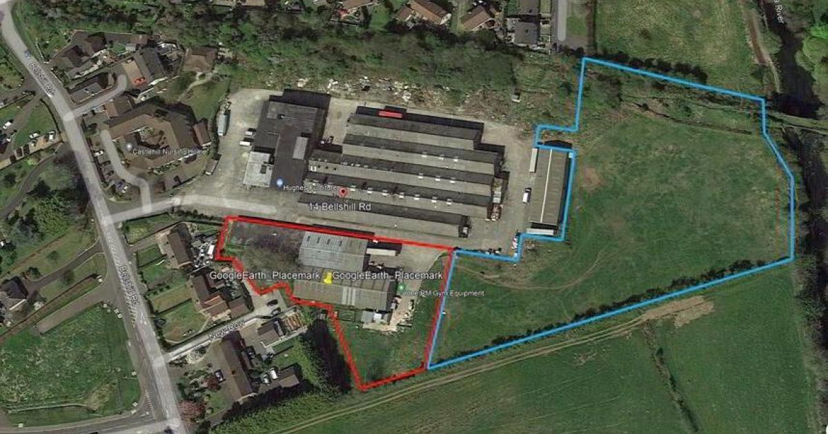 Bellshill Road - Marked out in blue, Castledawson | McAteer Solutions
